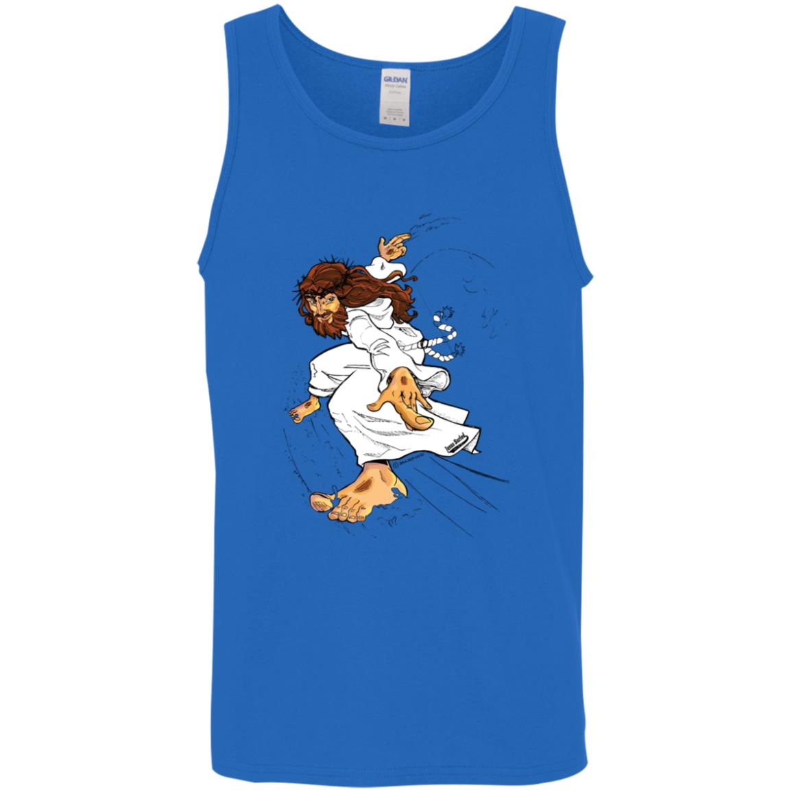 Big Jesus - Men's Classic Cotton Tank Top - Jesus Surfed Apparel Co ...